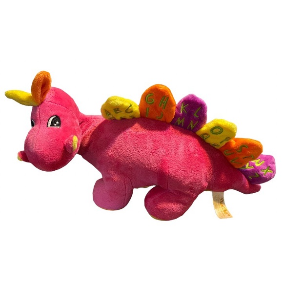 Dan Dee | Toys | Dan Dee Alphabet Pink Dinosaur 8 Plush Soft Stuffed ...